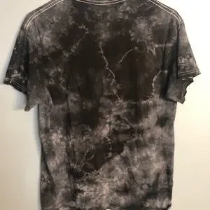 Popular Poison | Tops | Blessed Med Black Tie Dye Tshirt | Poshmark